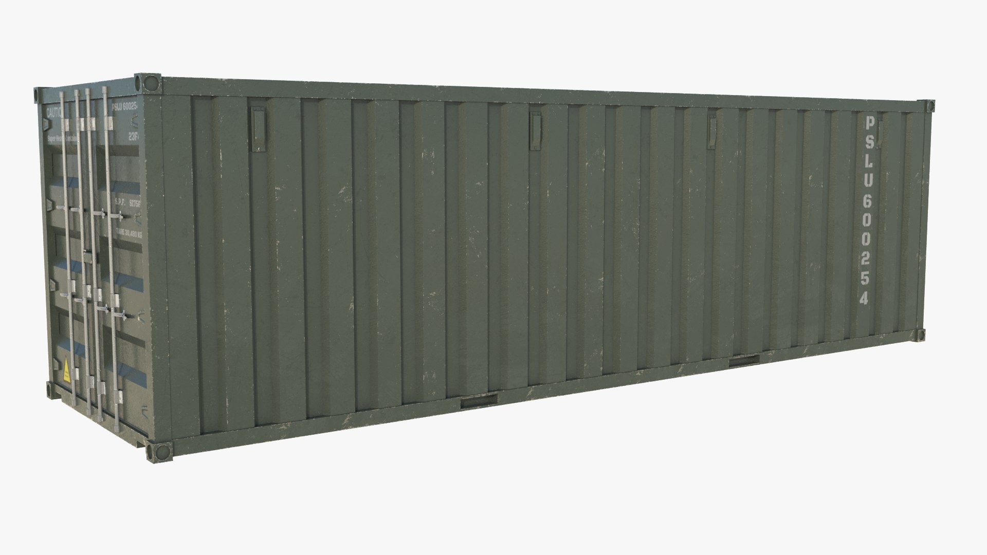 3D Cargo Container 01 Var 1 Model - TurboSquid 2188129