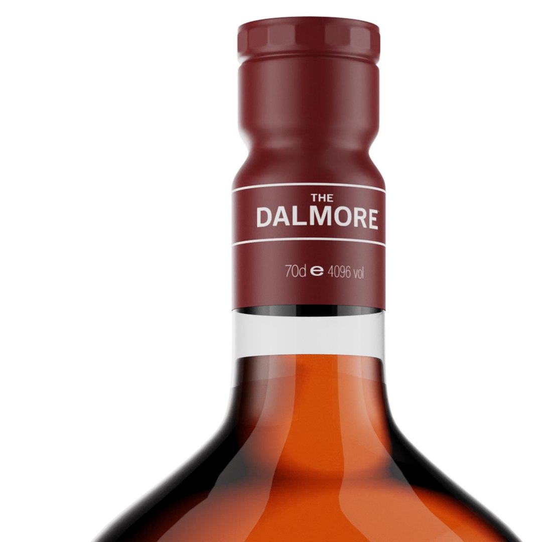 Dalmore Whiskey Model - TurboSquid 1902415