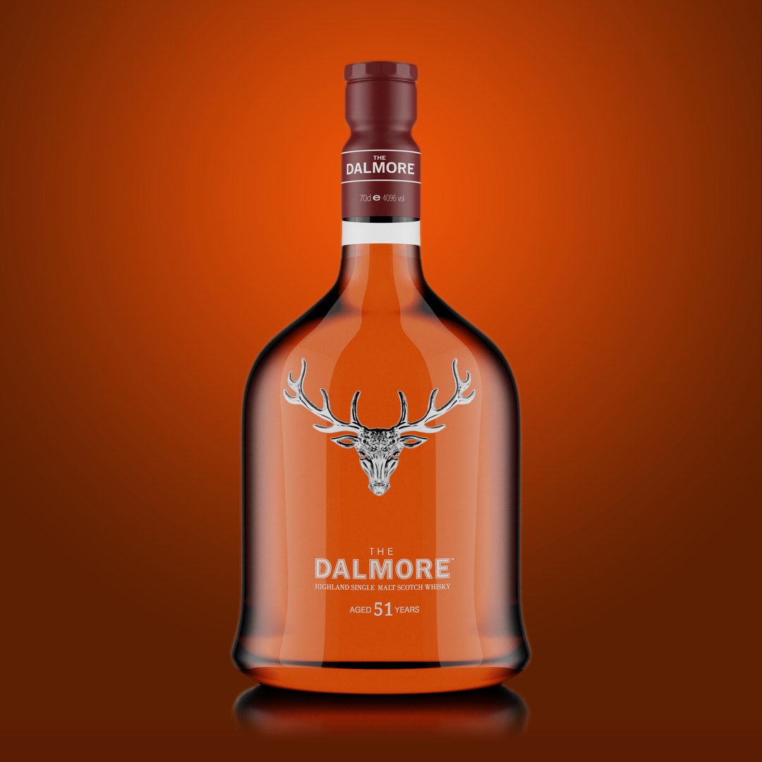 Dalmore Whiskey Model - TurboSquid 1902415