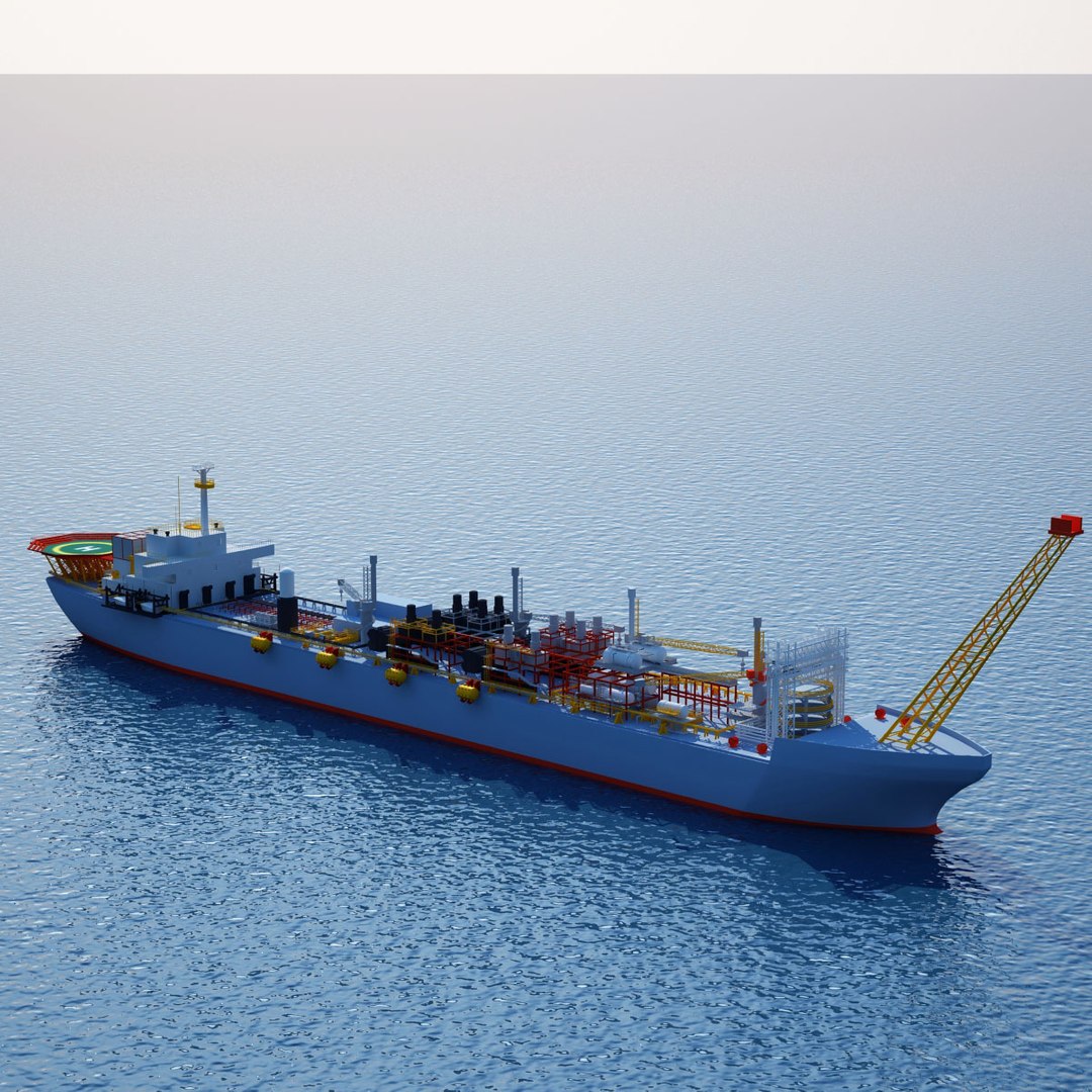3d Simple Fpso