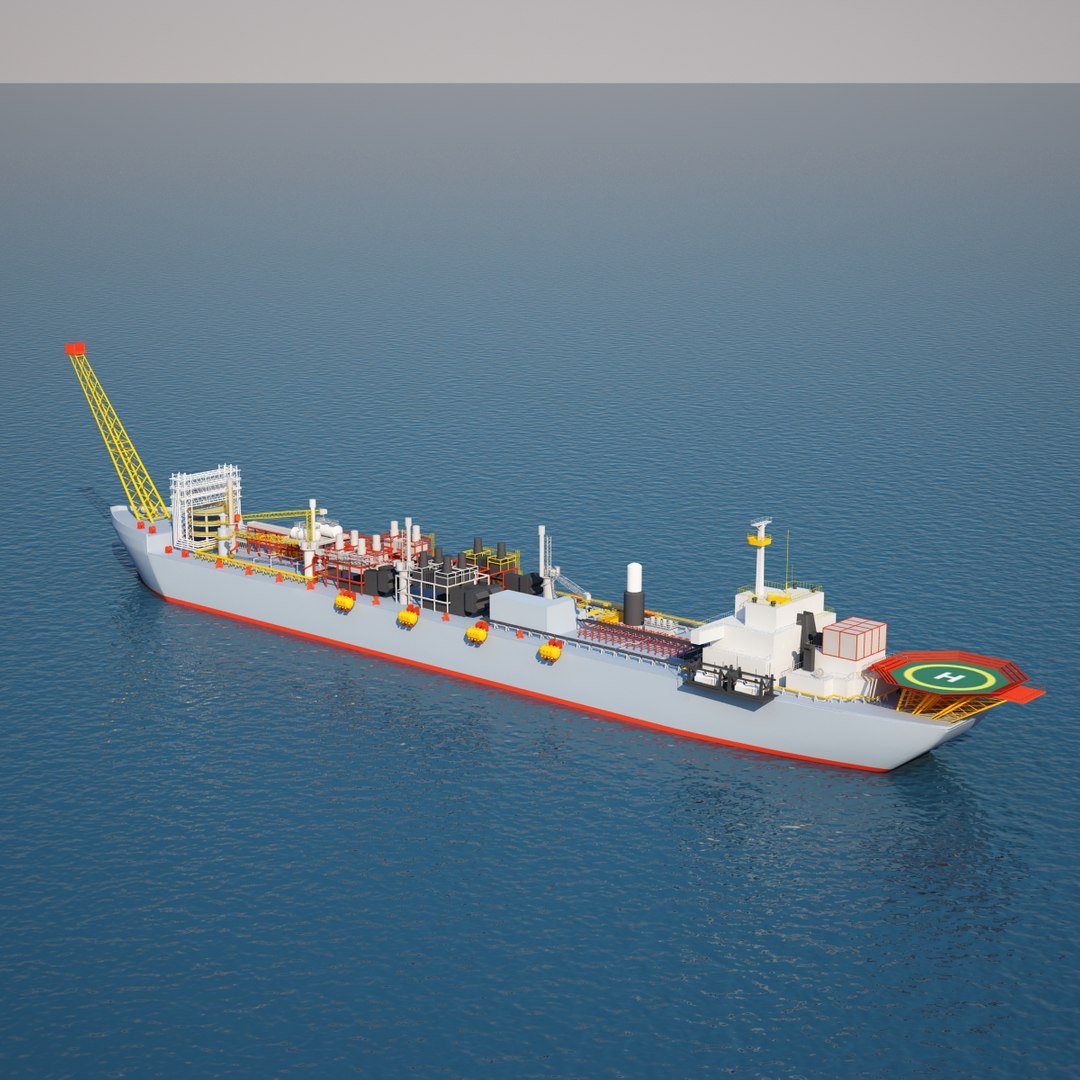 3d Simple Fpso
