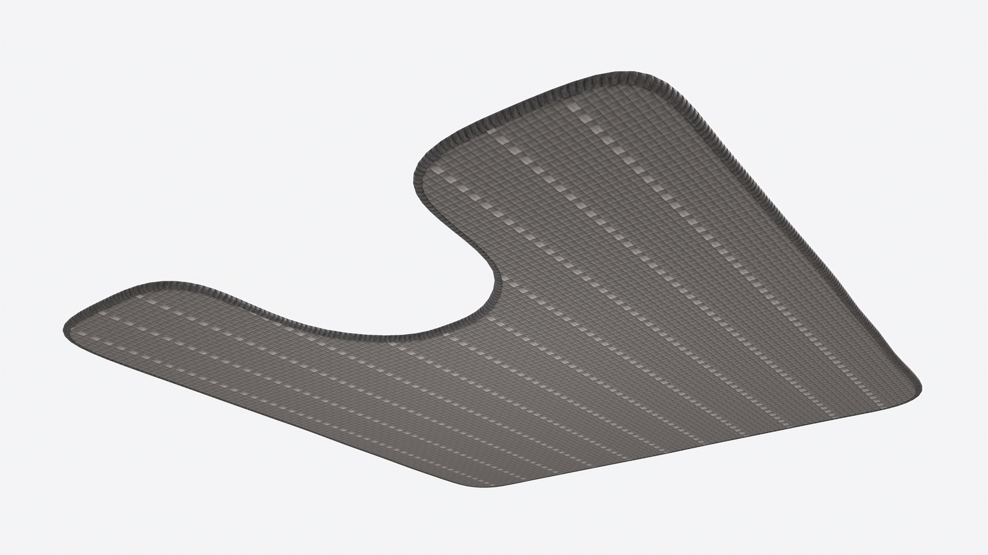 3D Toilet Bathroom Soft Rug - TurboSquid 2123610