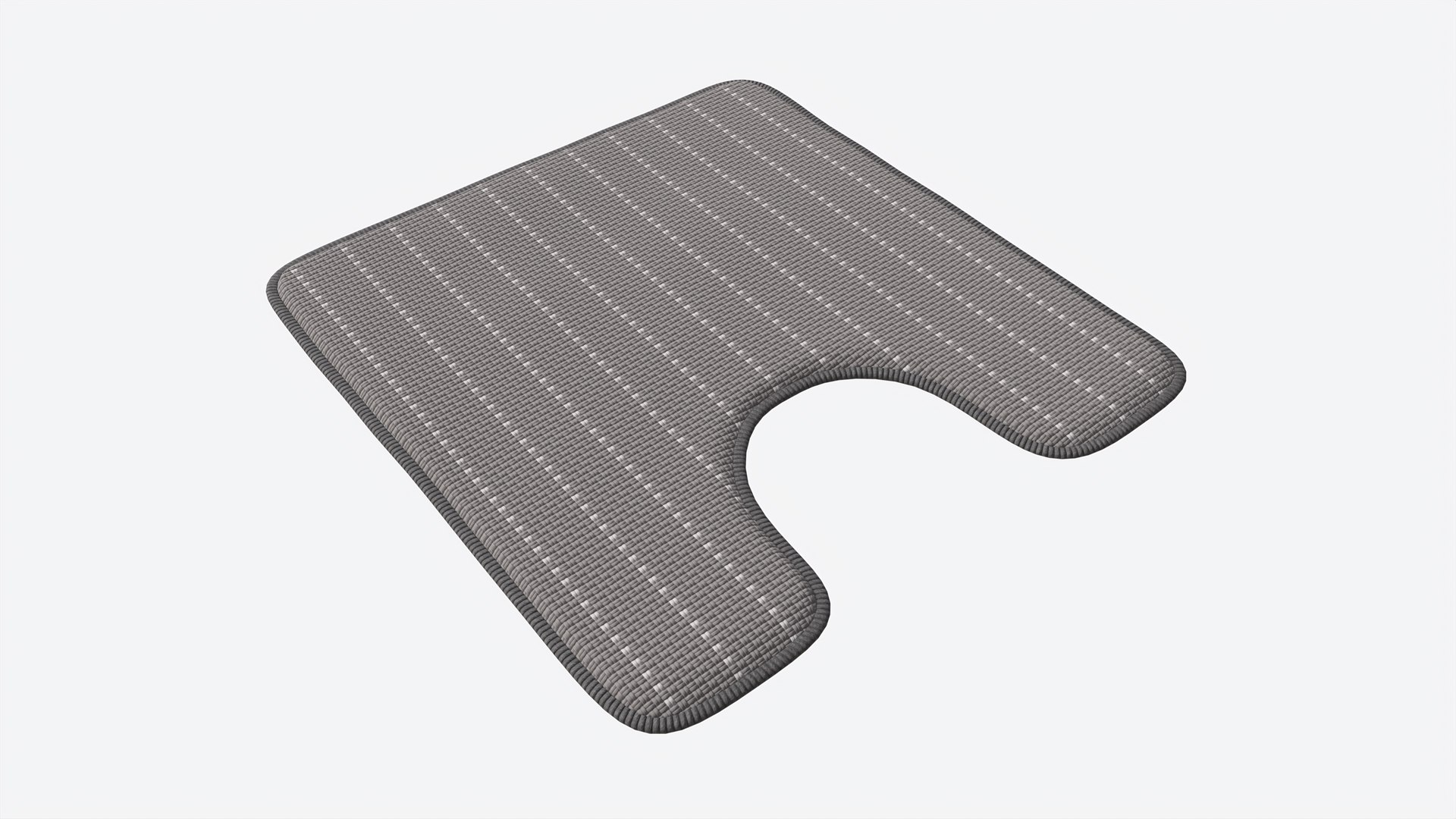 3D Toilet Bathroom Soft Rug - TurboSquid 2123610