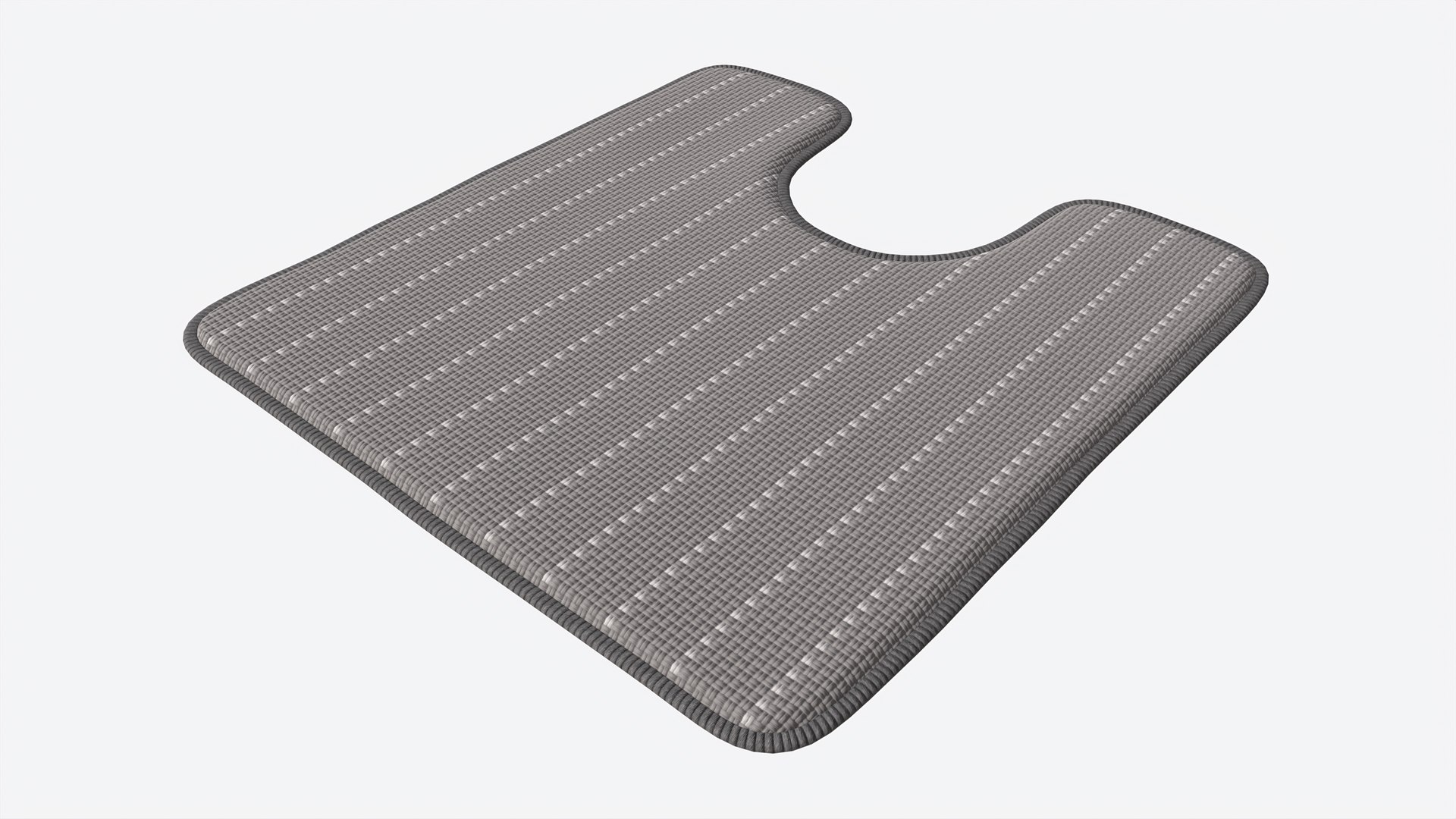 3D Toilet Bathroom Soft Rug - TurboSquid 2123610