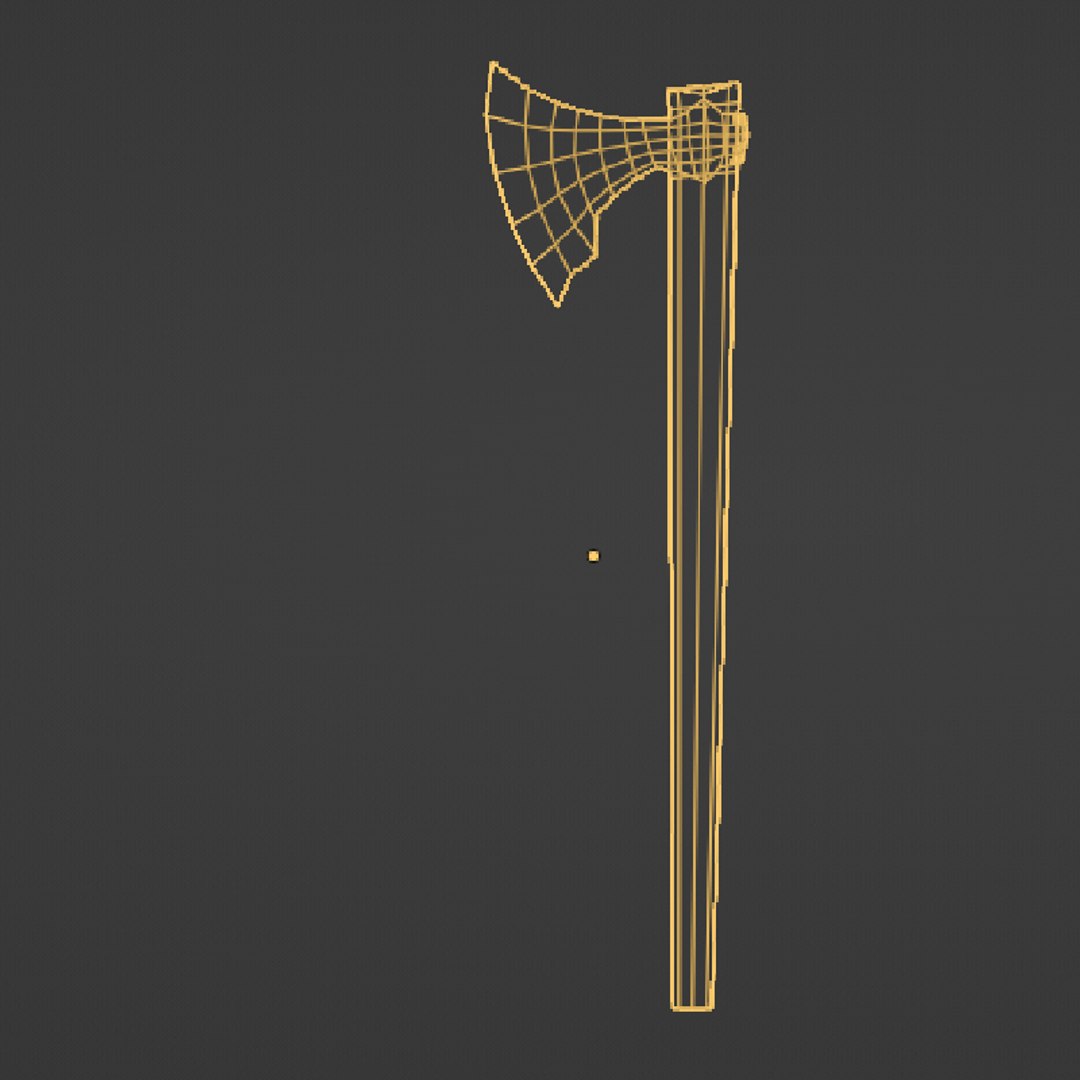 3D Viking Axe With Runes - TurboSquid 1950251