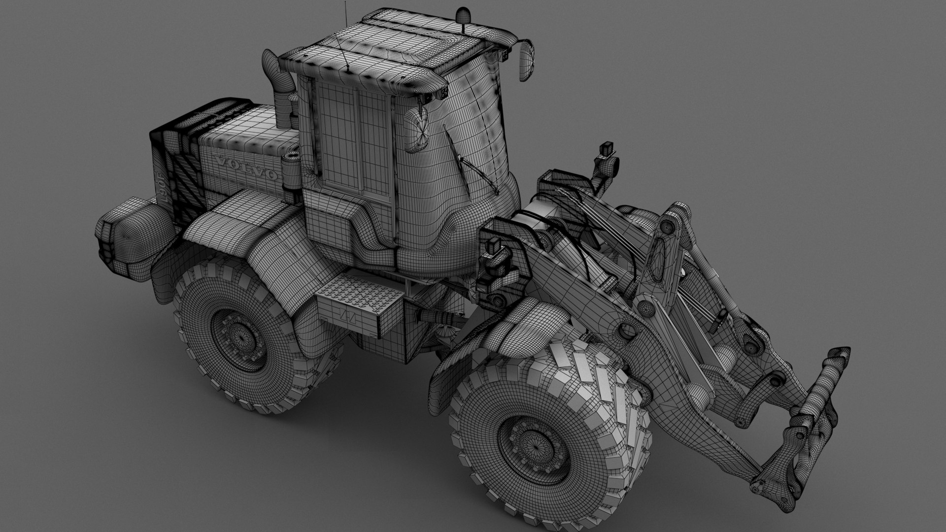 3D L90f Loader Model - TurboSquid 1705368
