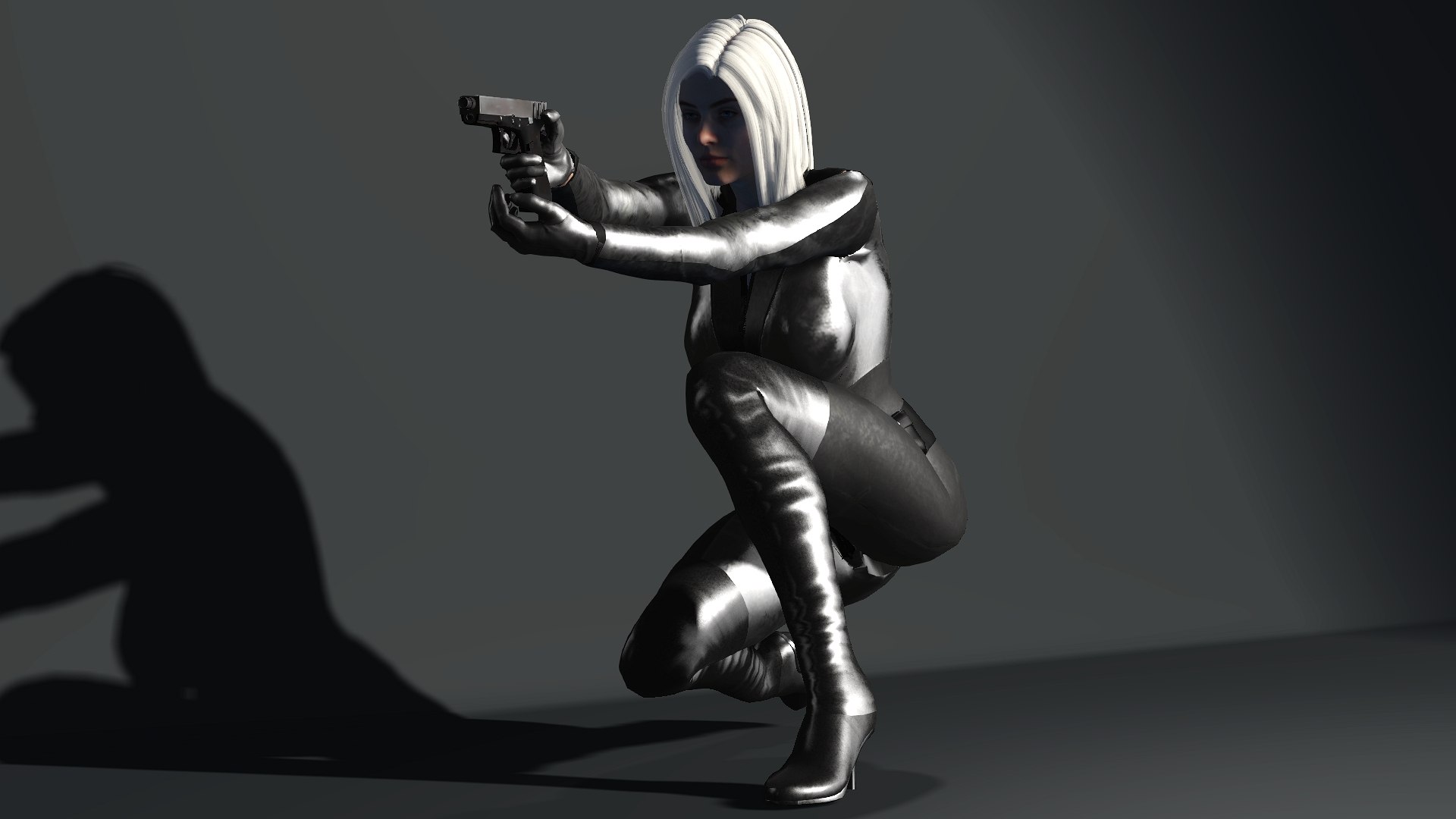 Silver Sable 3D - TurboSquid 2306476