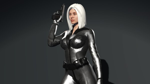 modelo 3d Sable plateado - TurboSquid 2306476