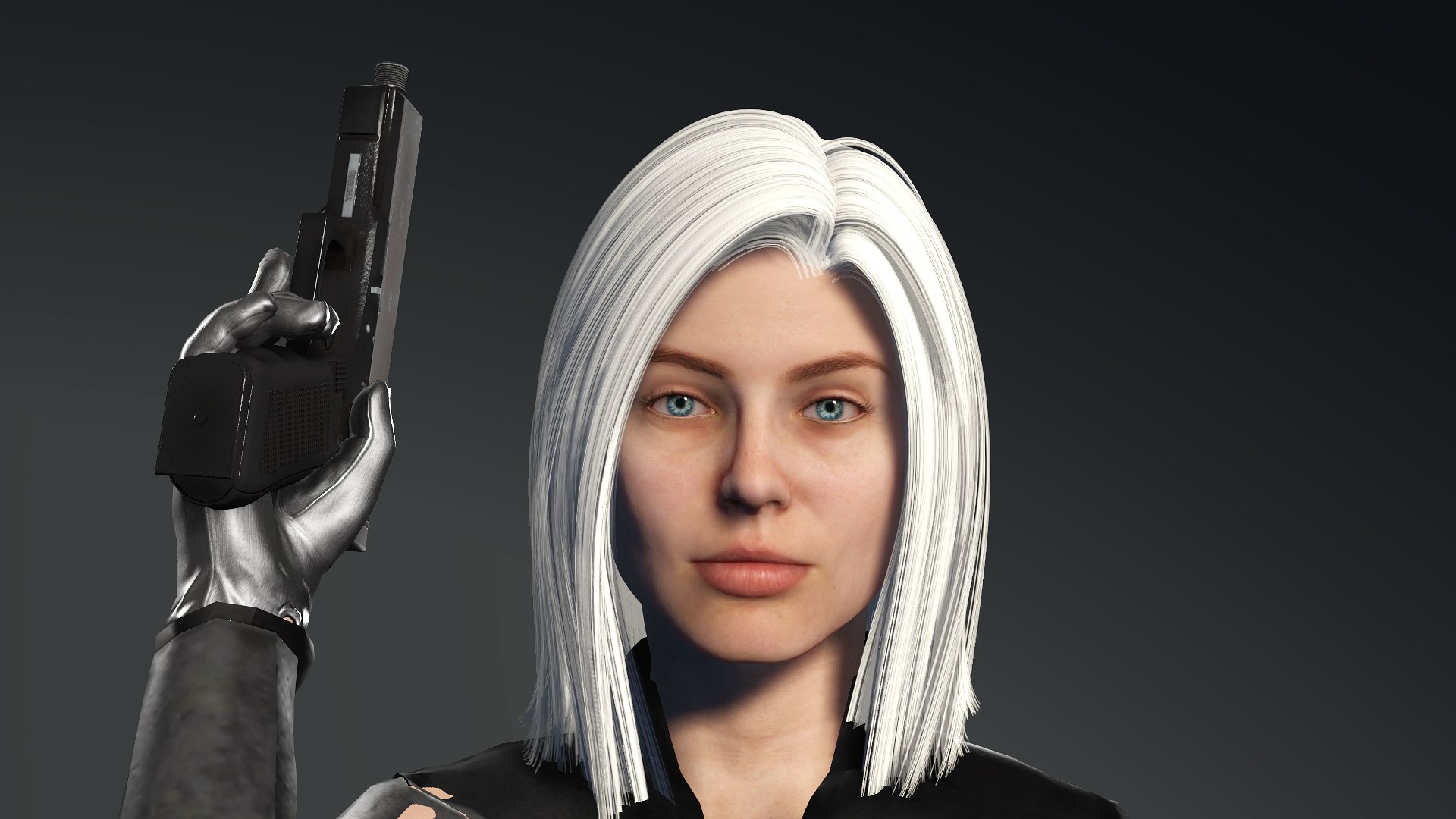 Silver Sable 3D - TurboSquid 2306476