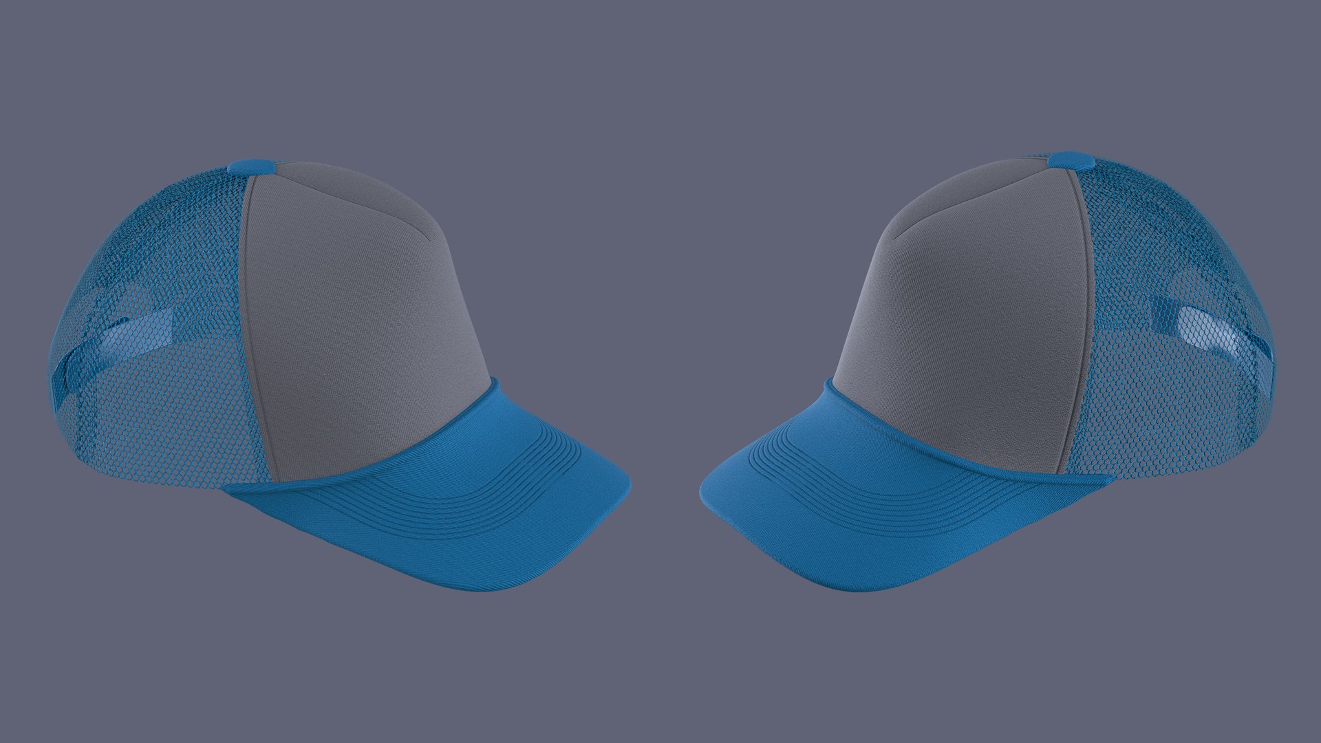 Trucker Cap Design 3D Model - TurboSquid 1991286