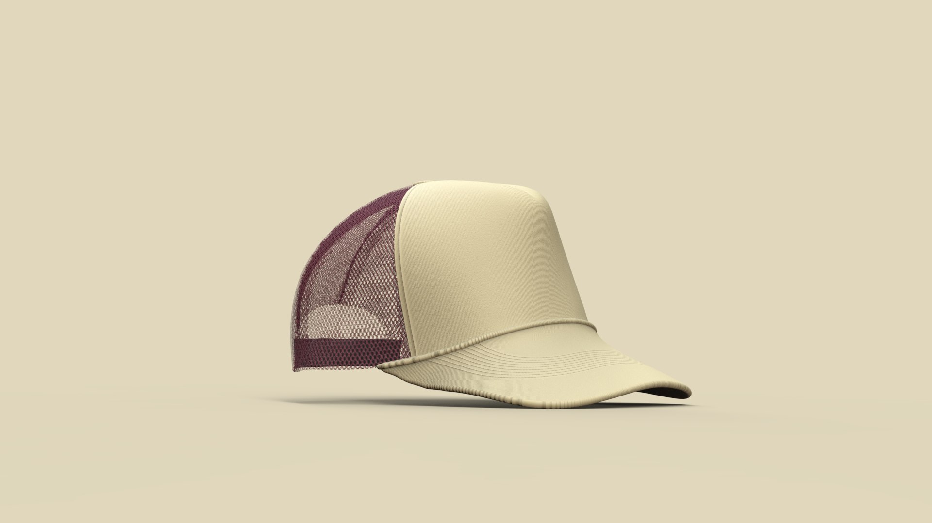 Trucker Cap Design 3D Model - TurboSquid 1991286