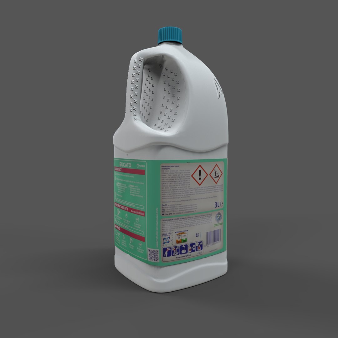 3D Bleach Ace Candegina Profumata 3L Model - TurboSquid 1786803