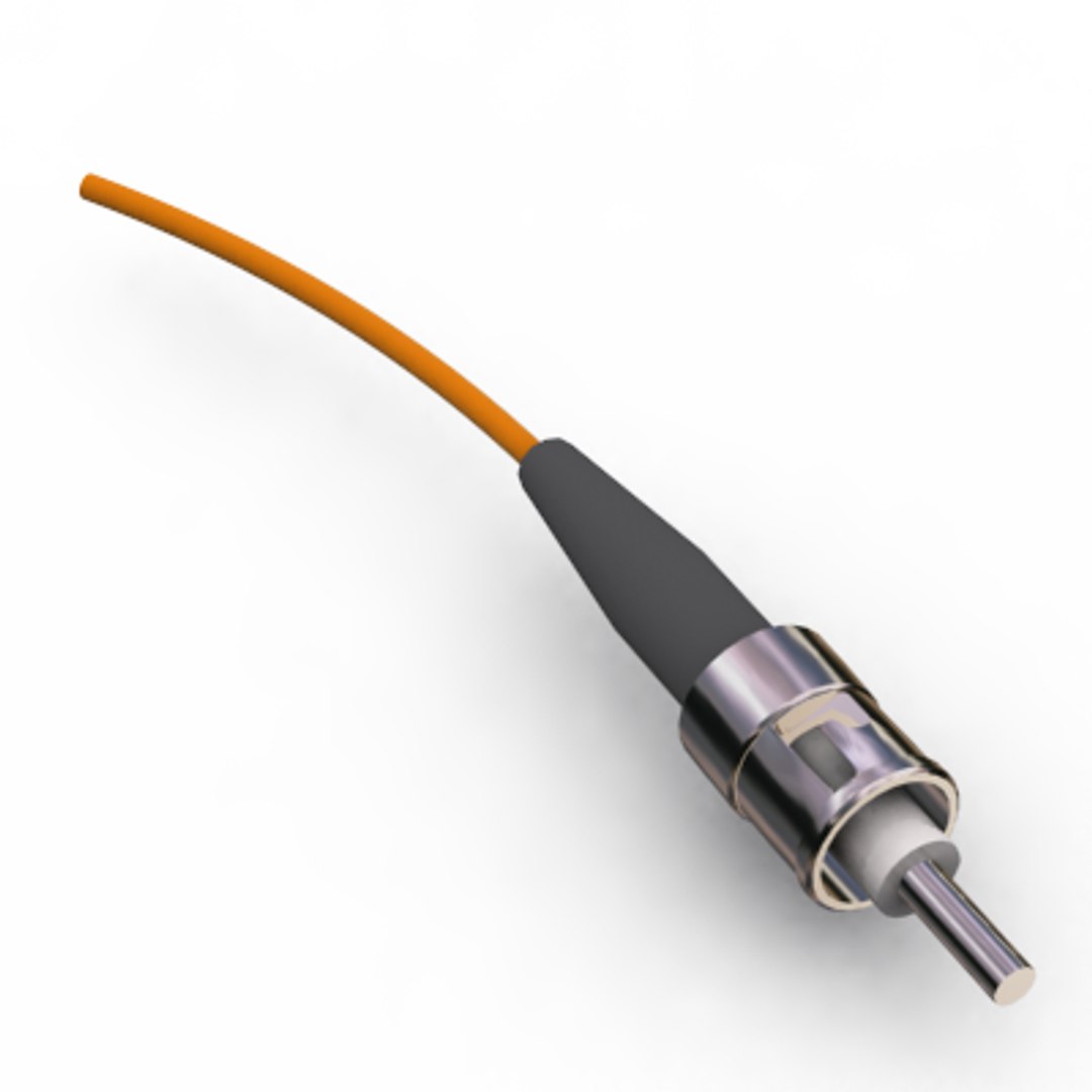3d Model Fiber Sc Connectors