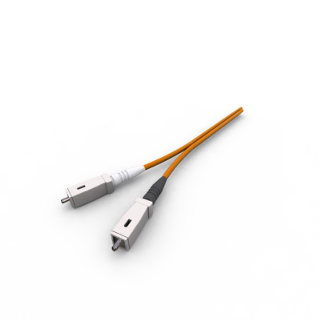 3d Model Fiber Sc Connectors