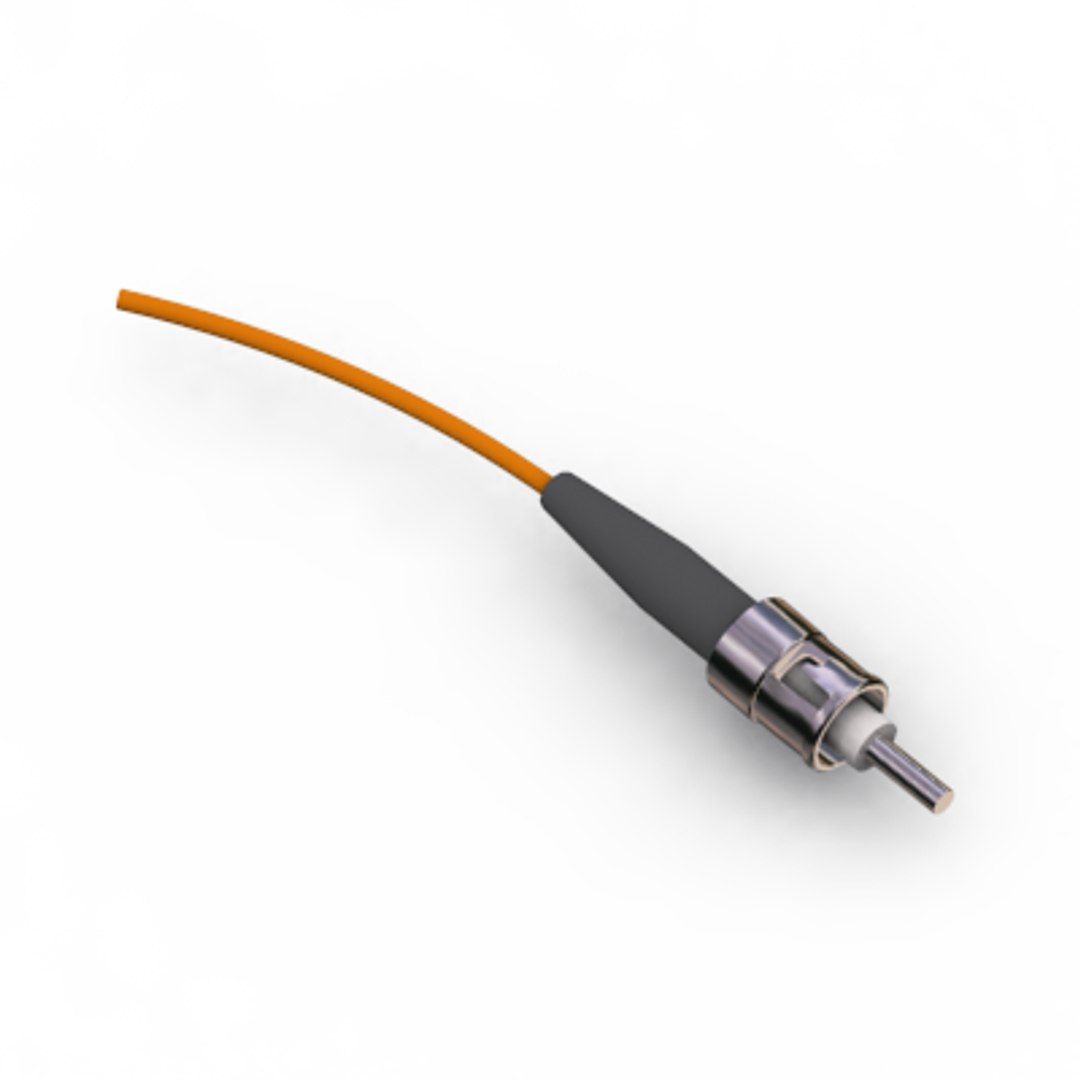 3d Model Fiber Sc Connectors