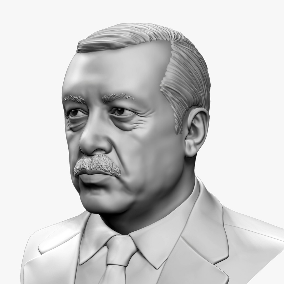 3D recep tayyip erdogan - TurboSquid 1204318