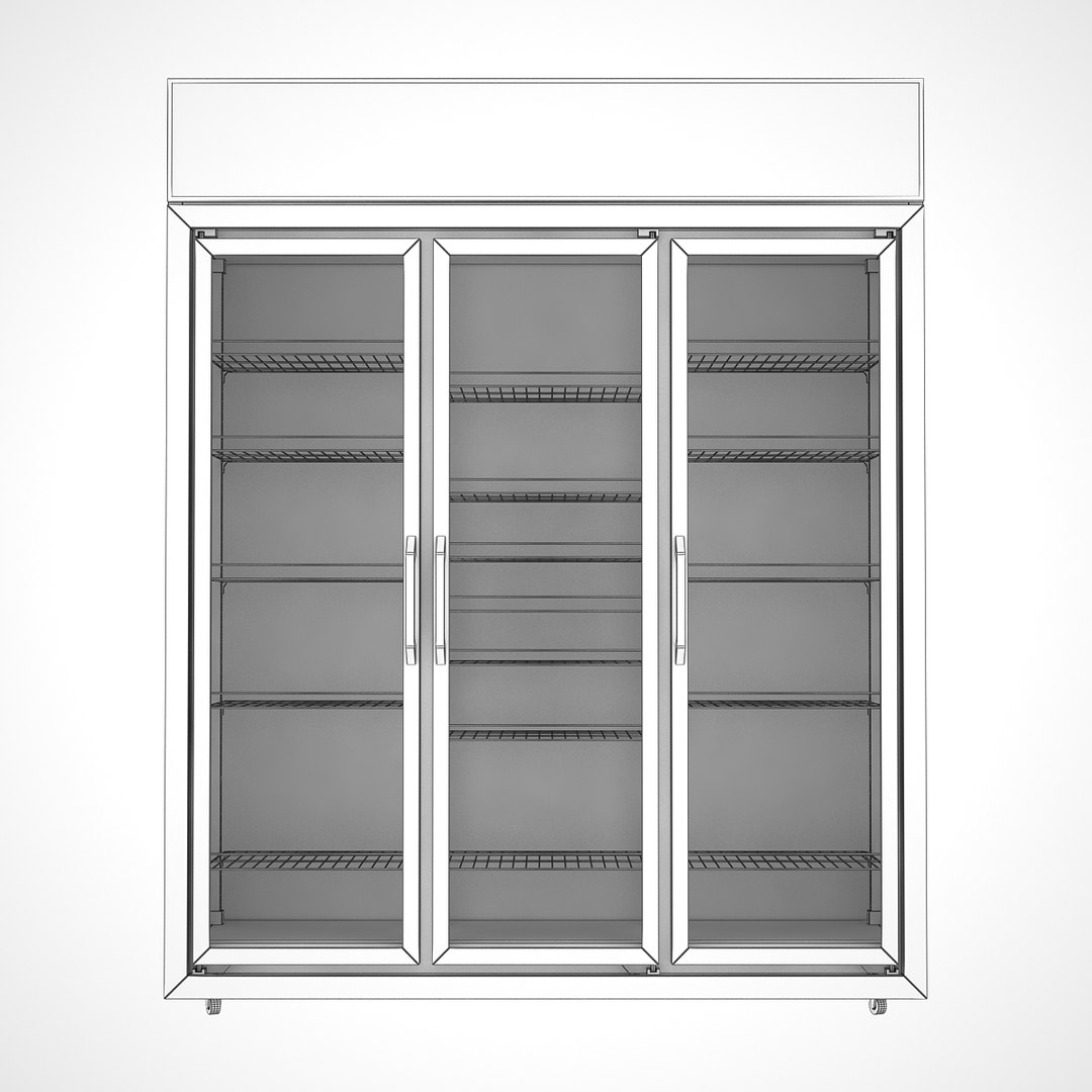 3d Model Of Beverage Cooler