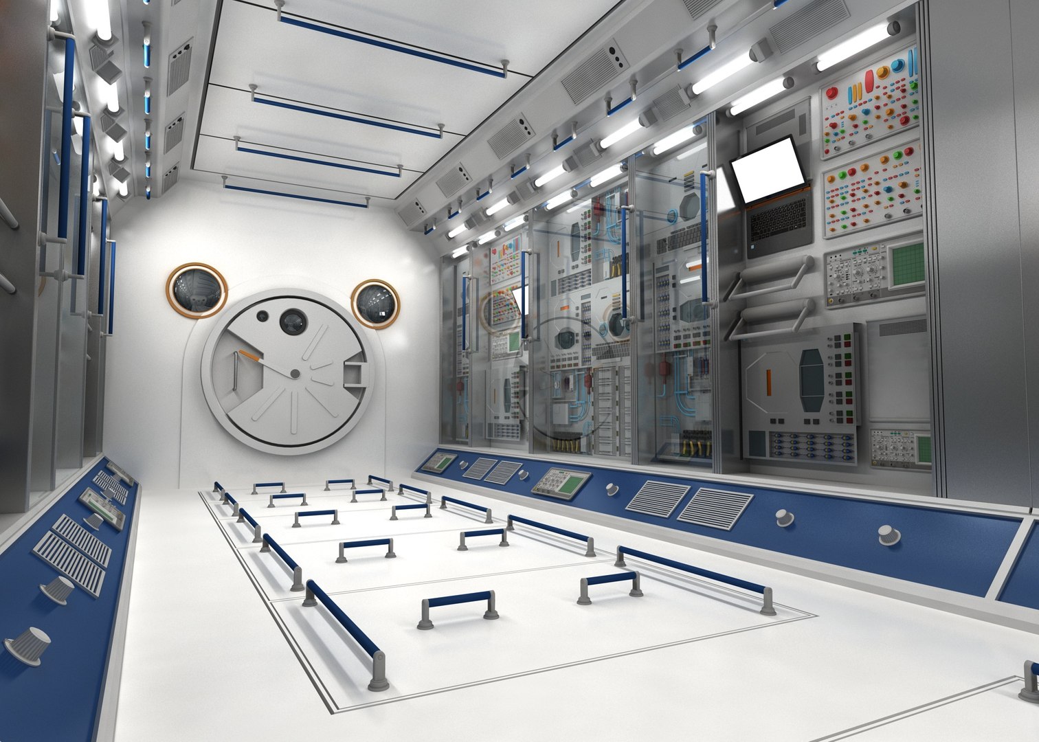 Space Station 3D Model - TurboSquid 2000332