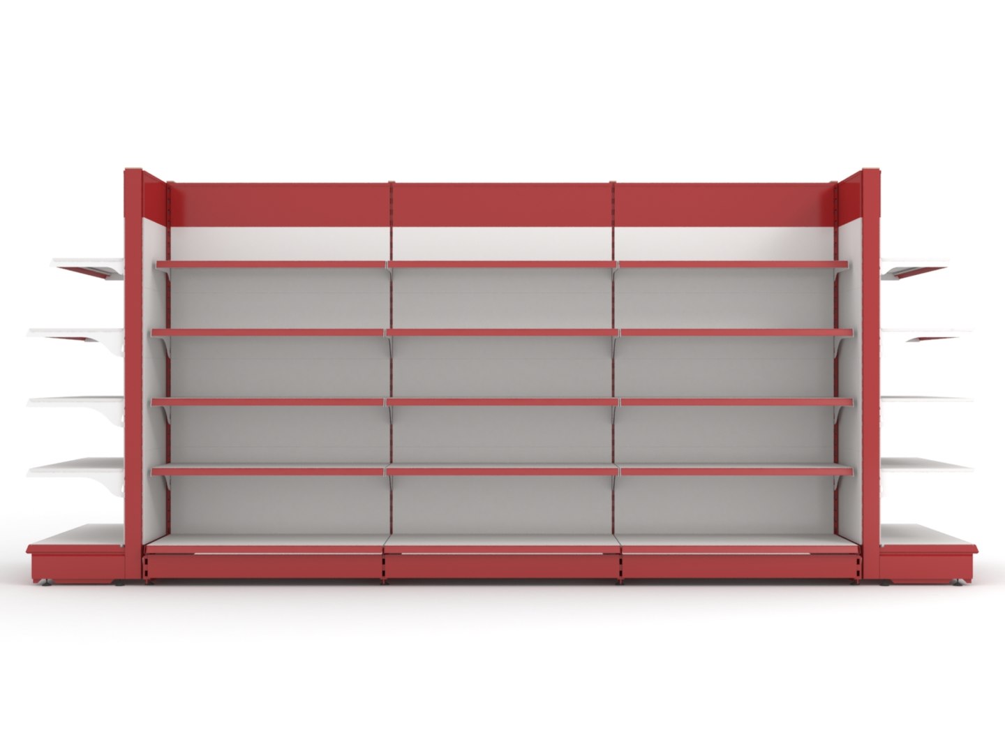 Realistic Supermarket 3d Model