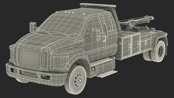 3D model heavy duty tow truck - TurboSquid 1498122