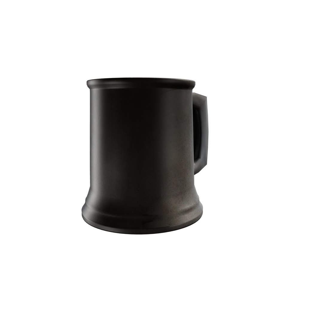 Free 3D Iron Mug Model - TurboSquid 1452692