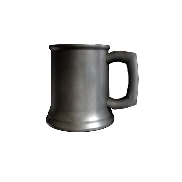 Free 3D iron mug model - TurboSquid 1452692