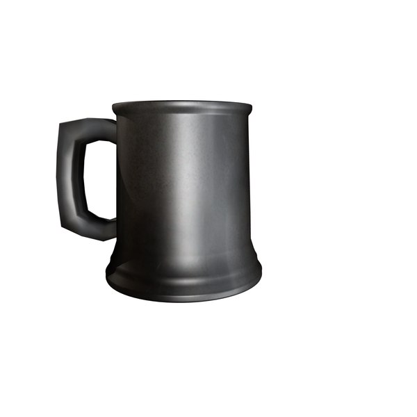 Free 3D iron mug model - TurboSquid 1452692