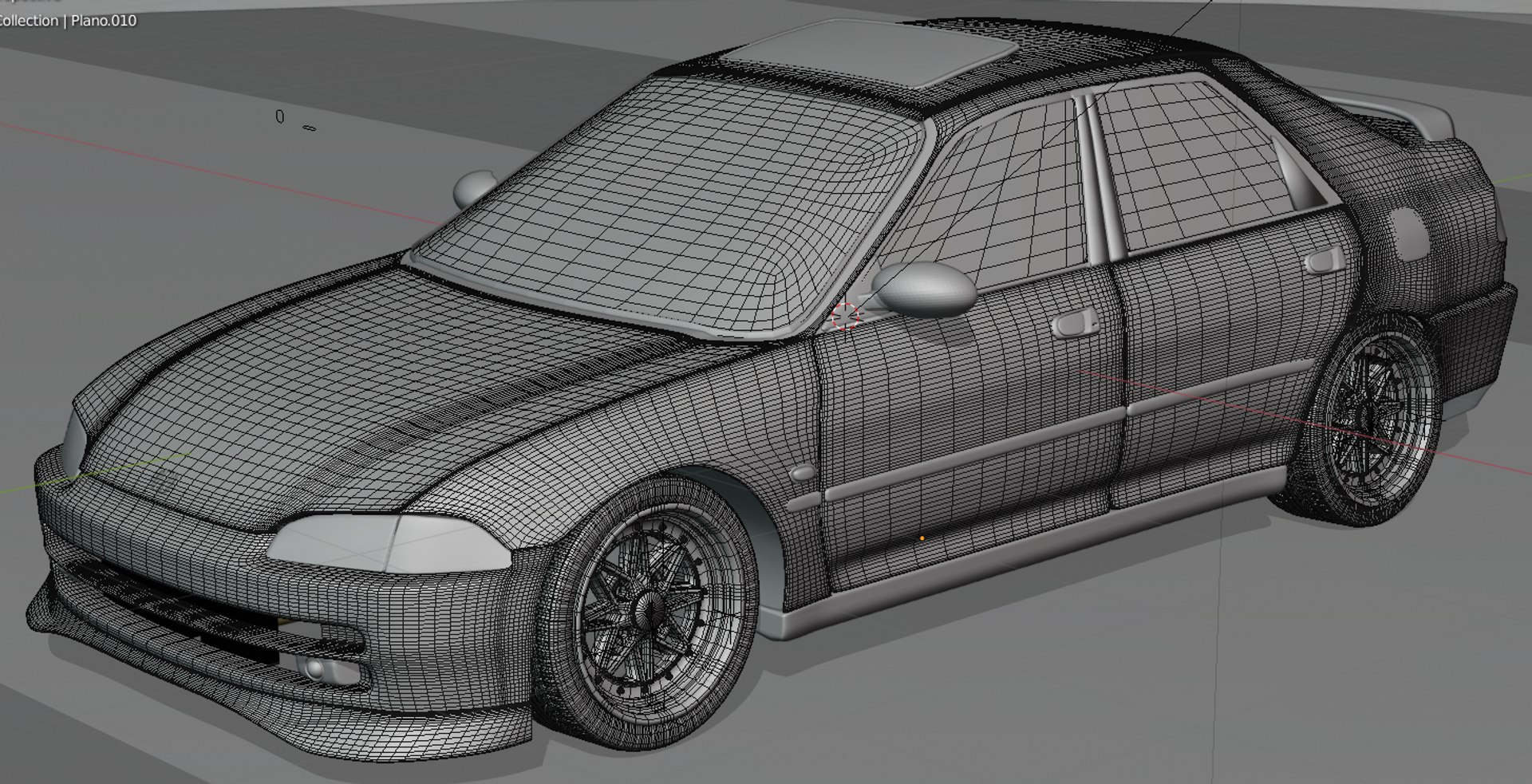 3D model honda civic 1992 jdm - TurboSquid 1577181