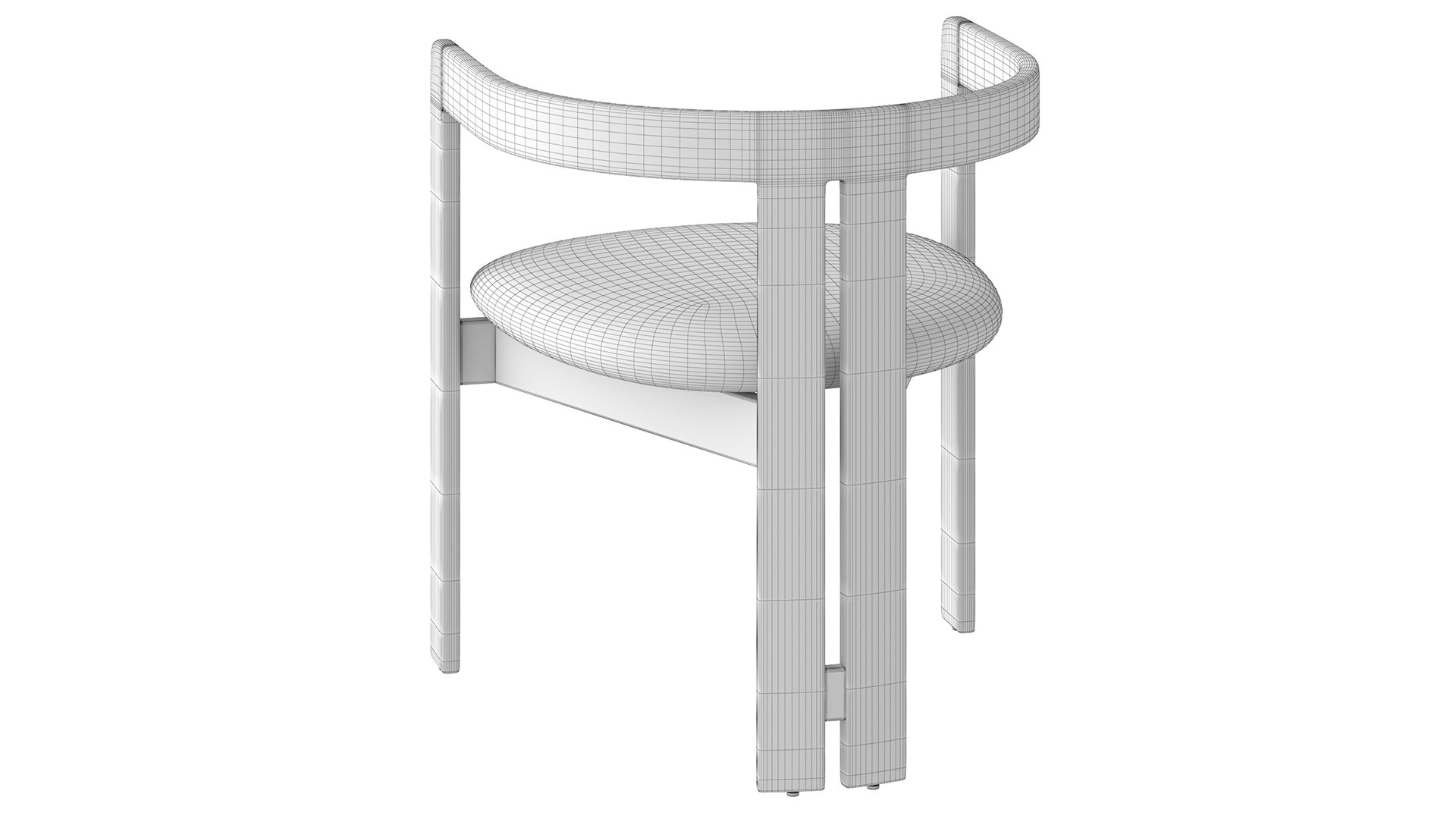 Pigreco By Tacchini Chair 3D Model - TurboSquid 2107727