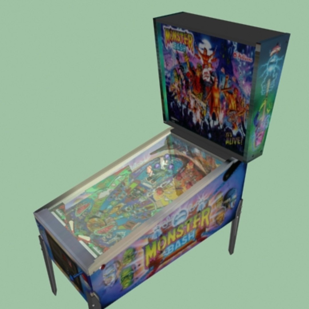 Max Arcade Pinball Machine Monster