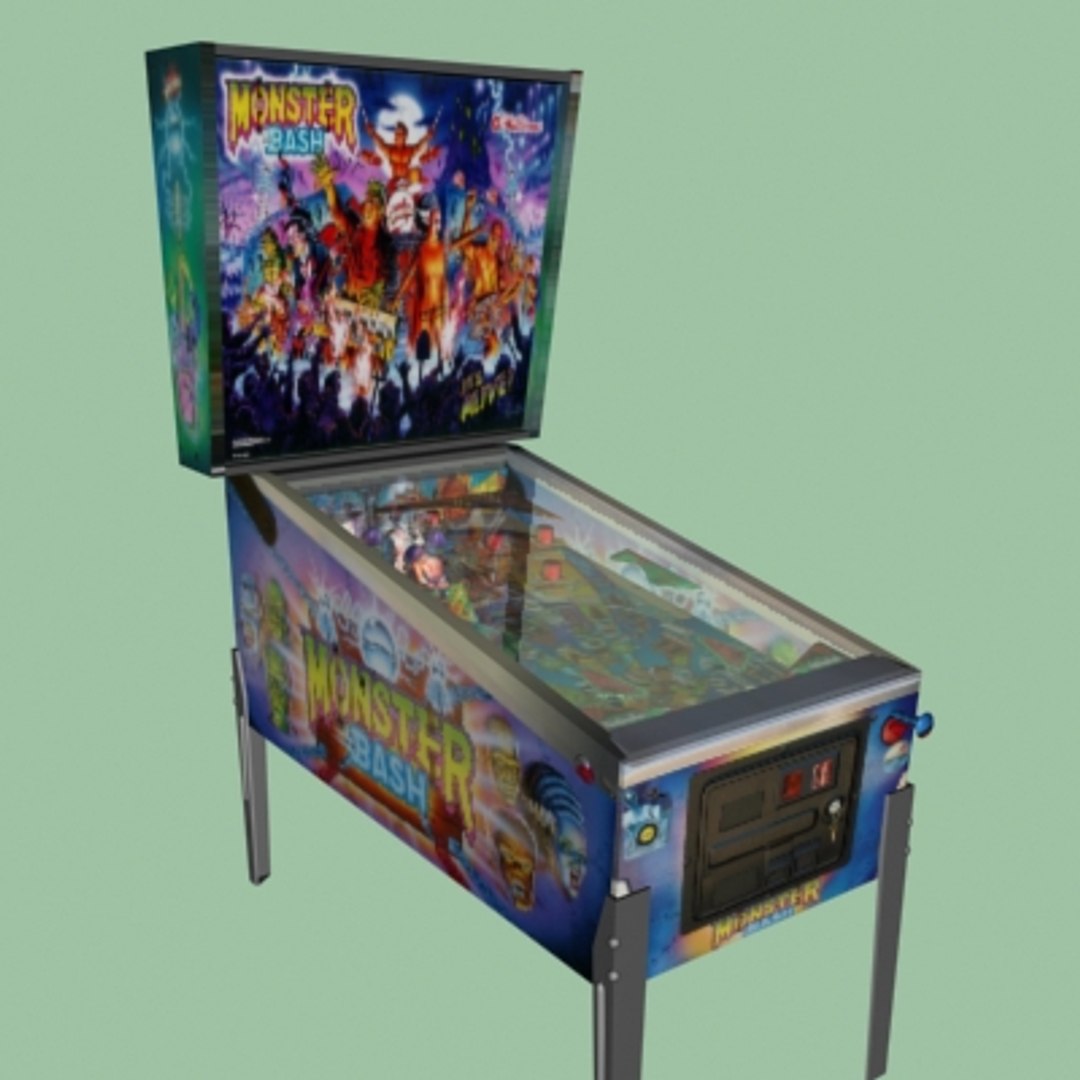 Max Arcade Pinball Machine Monster
