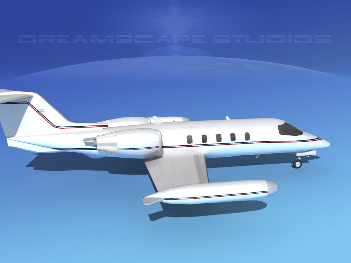 Learjet 35 Business Jet 3D Model - TurboSquid 1309925