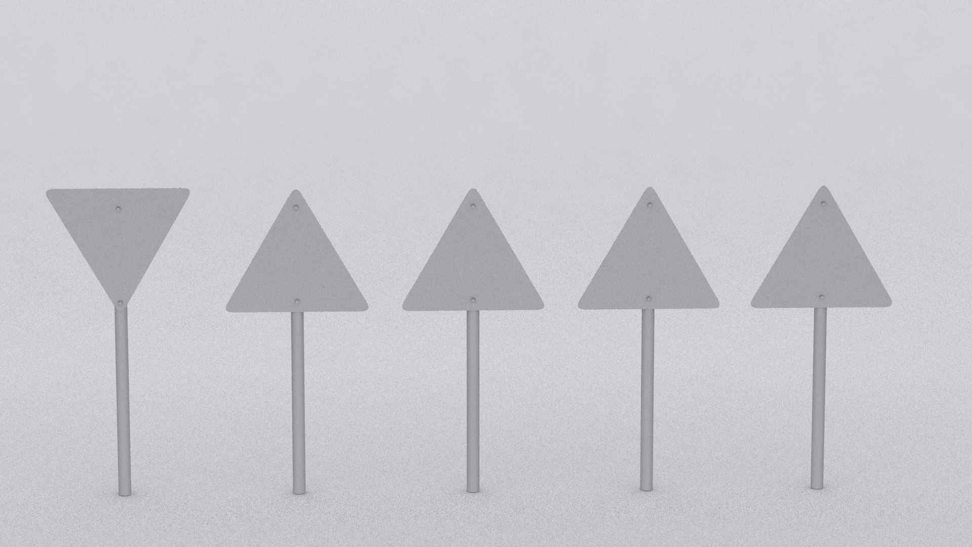 3D Road Signs - TurboSquid 1172712