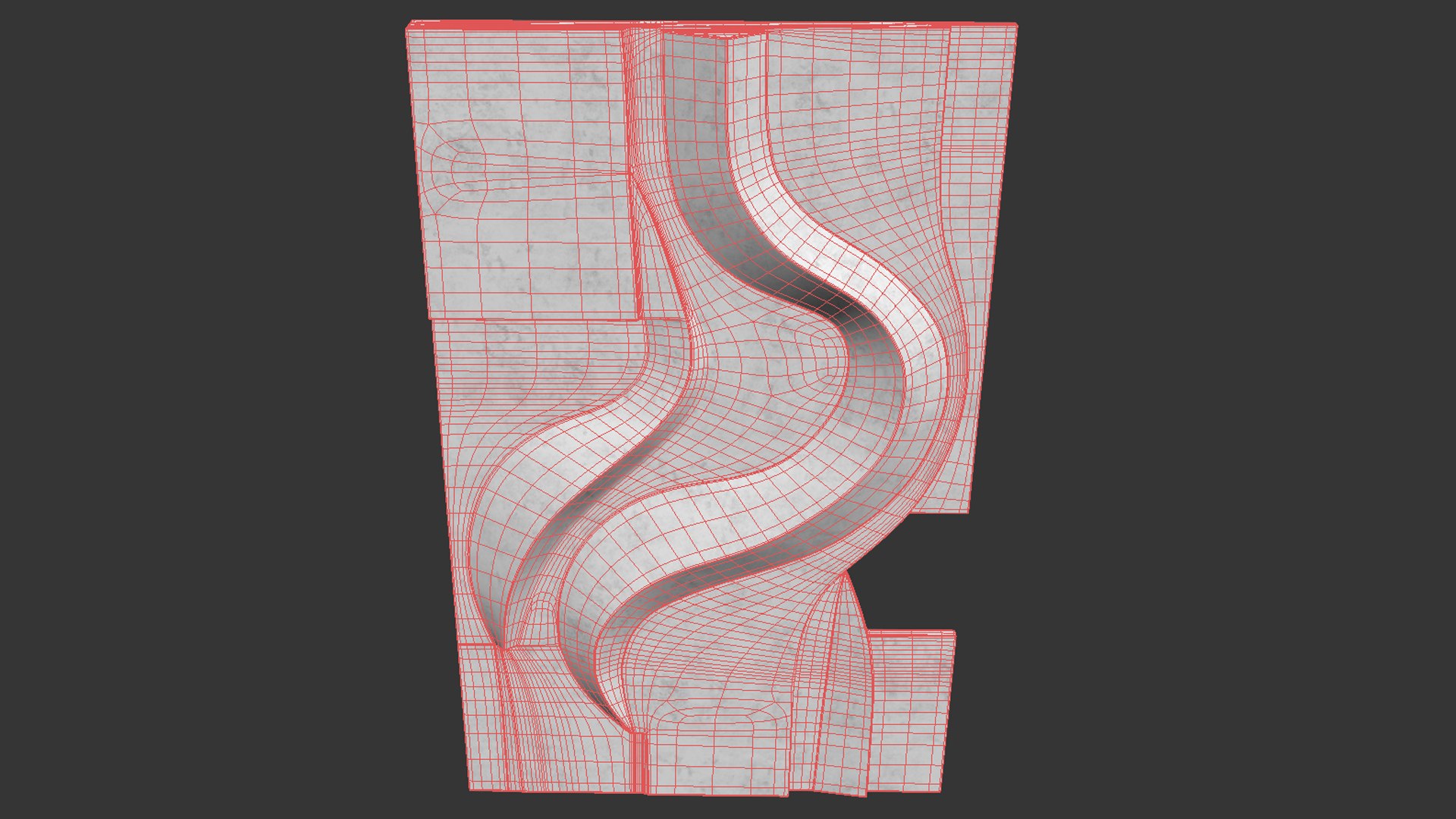 Dark Abstract Wall Art 3D - TurboSquid 2285802