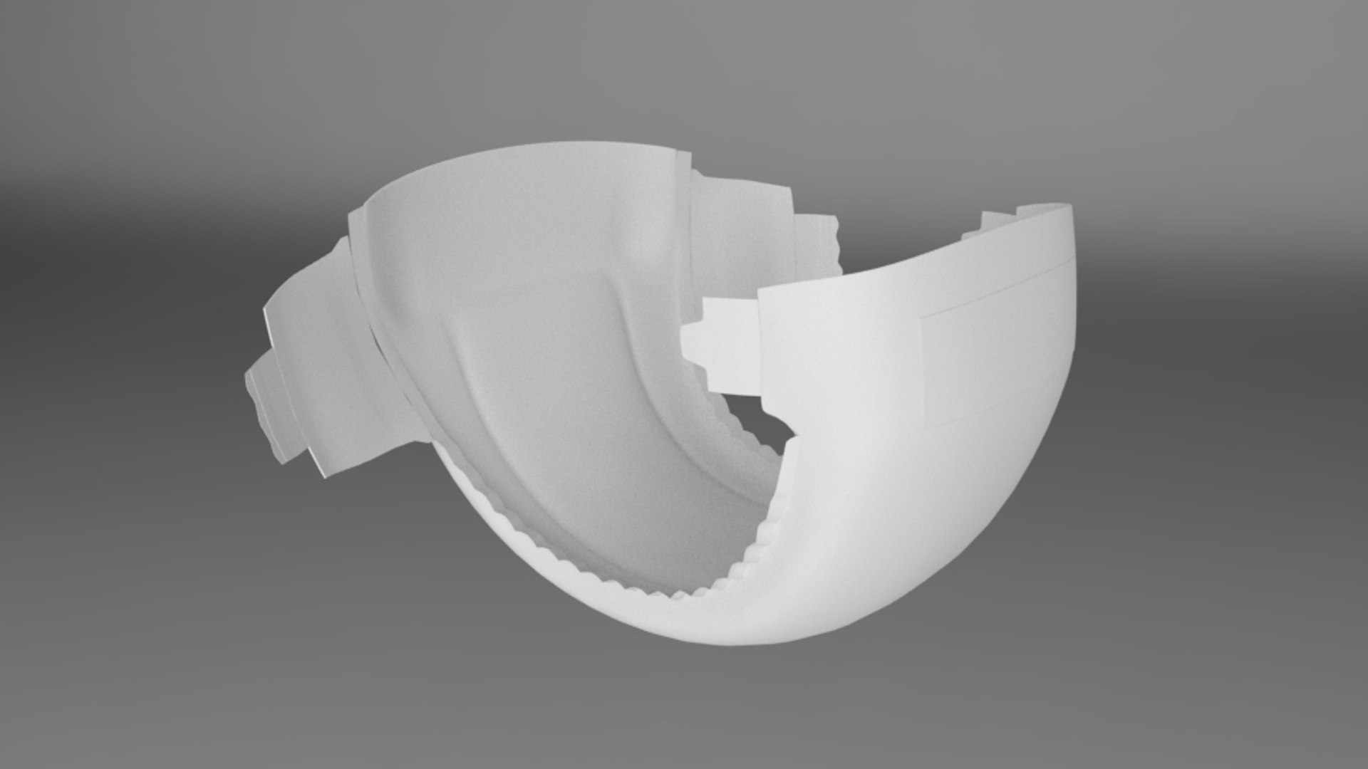 3D Model Baby Diaper - TurboSquid 1536897