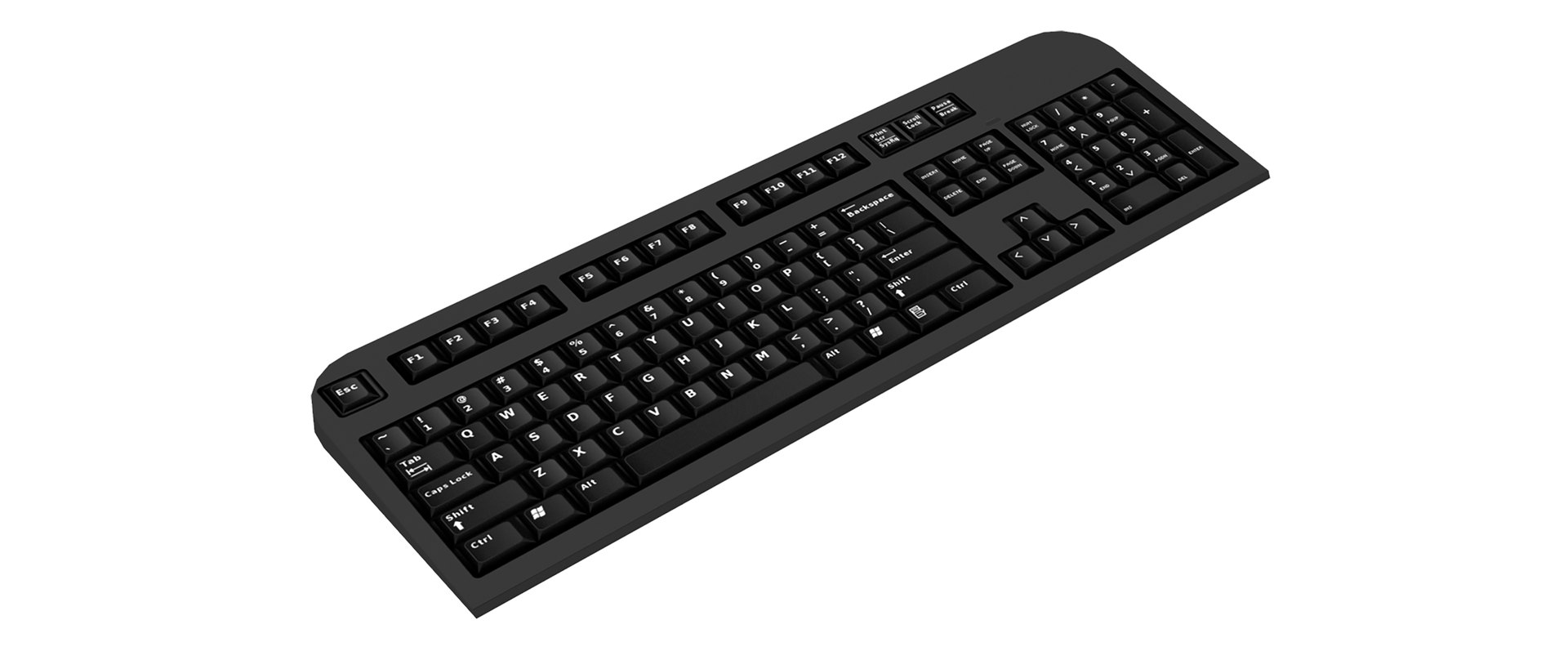 3D Model Key Board - TurboSquid 2140521