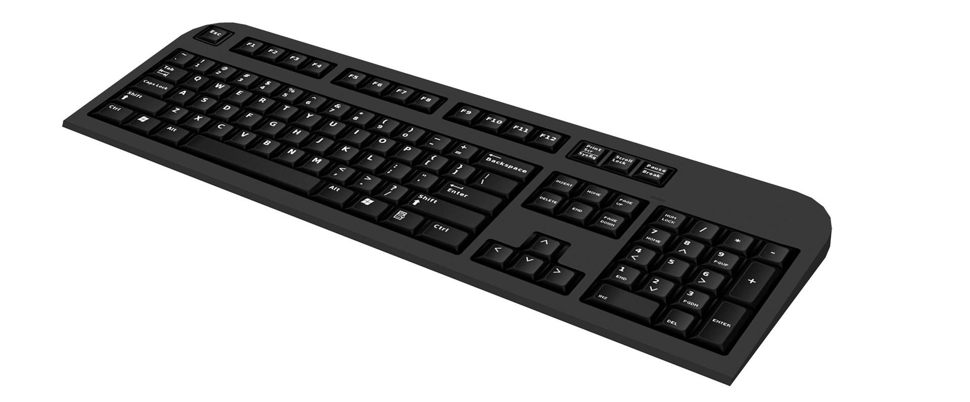 3D Model Key Board - TurboSquid 2140521