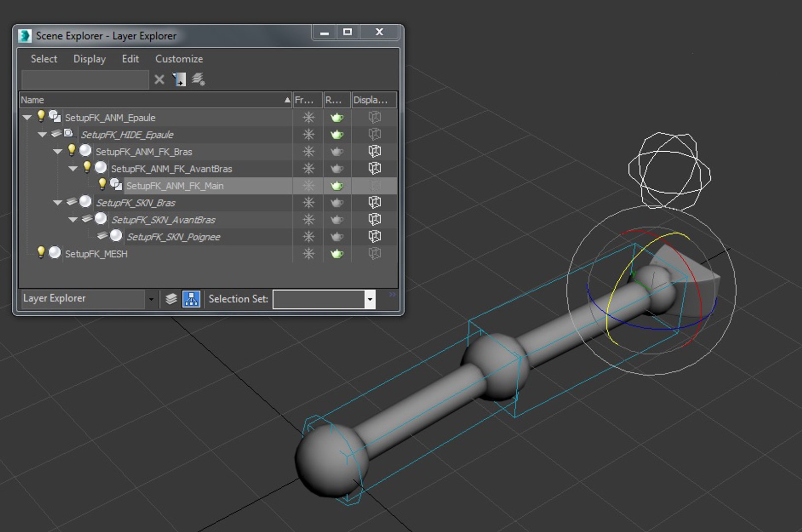 Free Animation Setup Ik Fk 3D Model - TurboSquid 1552493