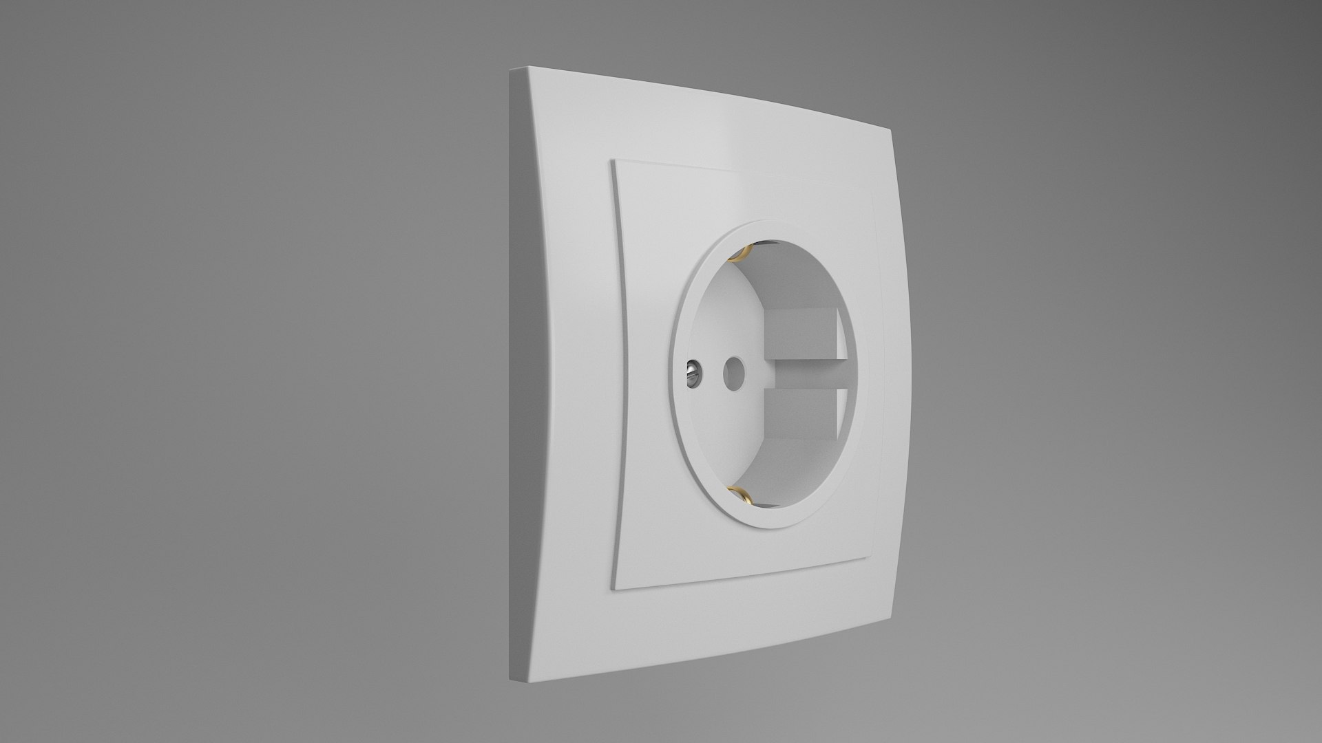 3D Power Socket - TurboSquid 1233151