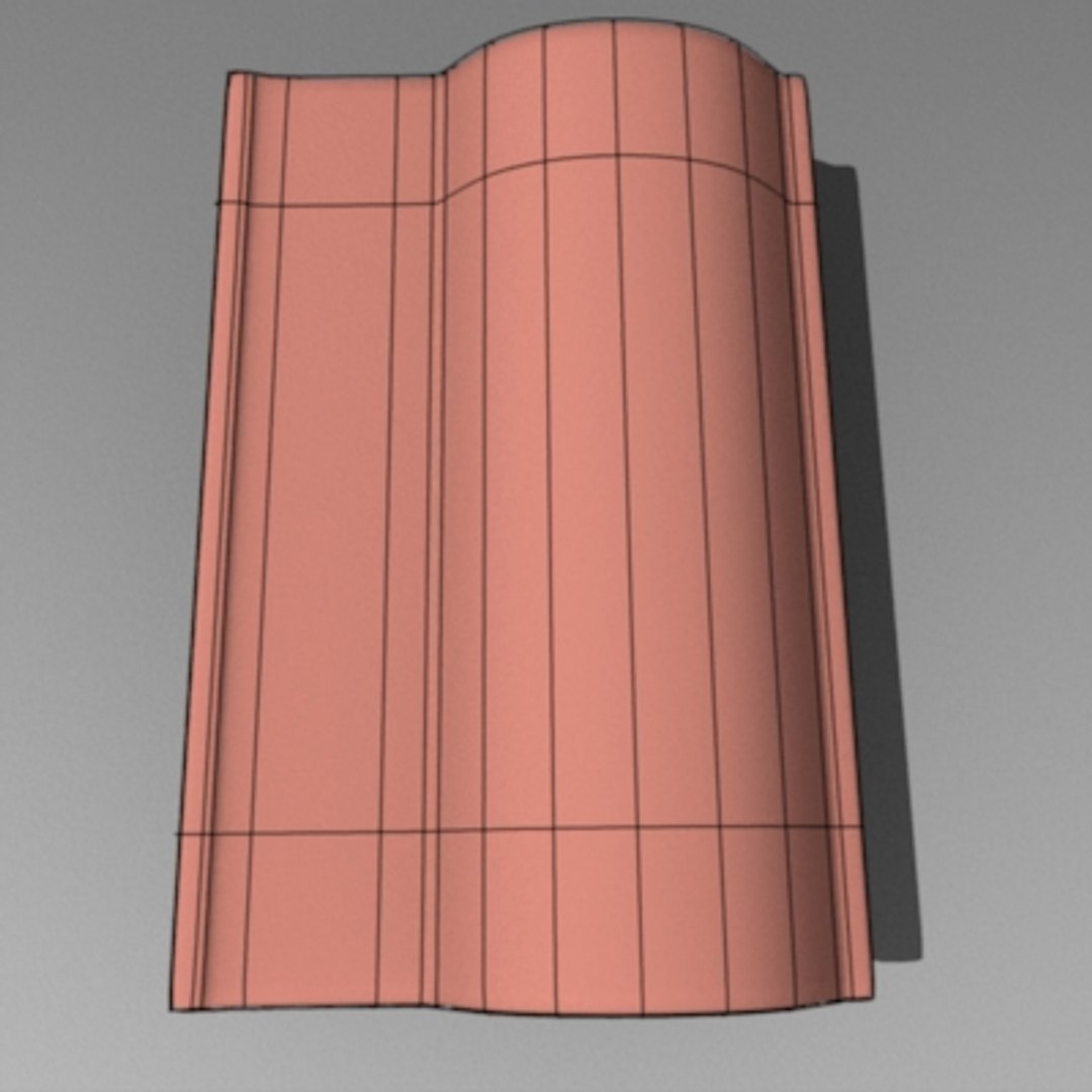 Roofing Tile 3d 3ds