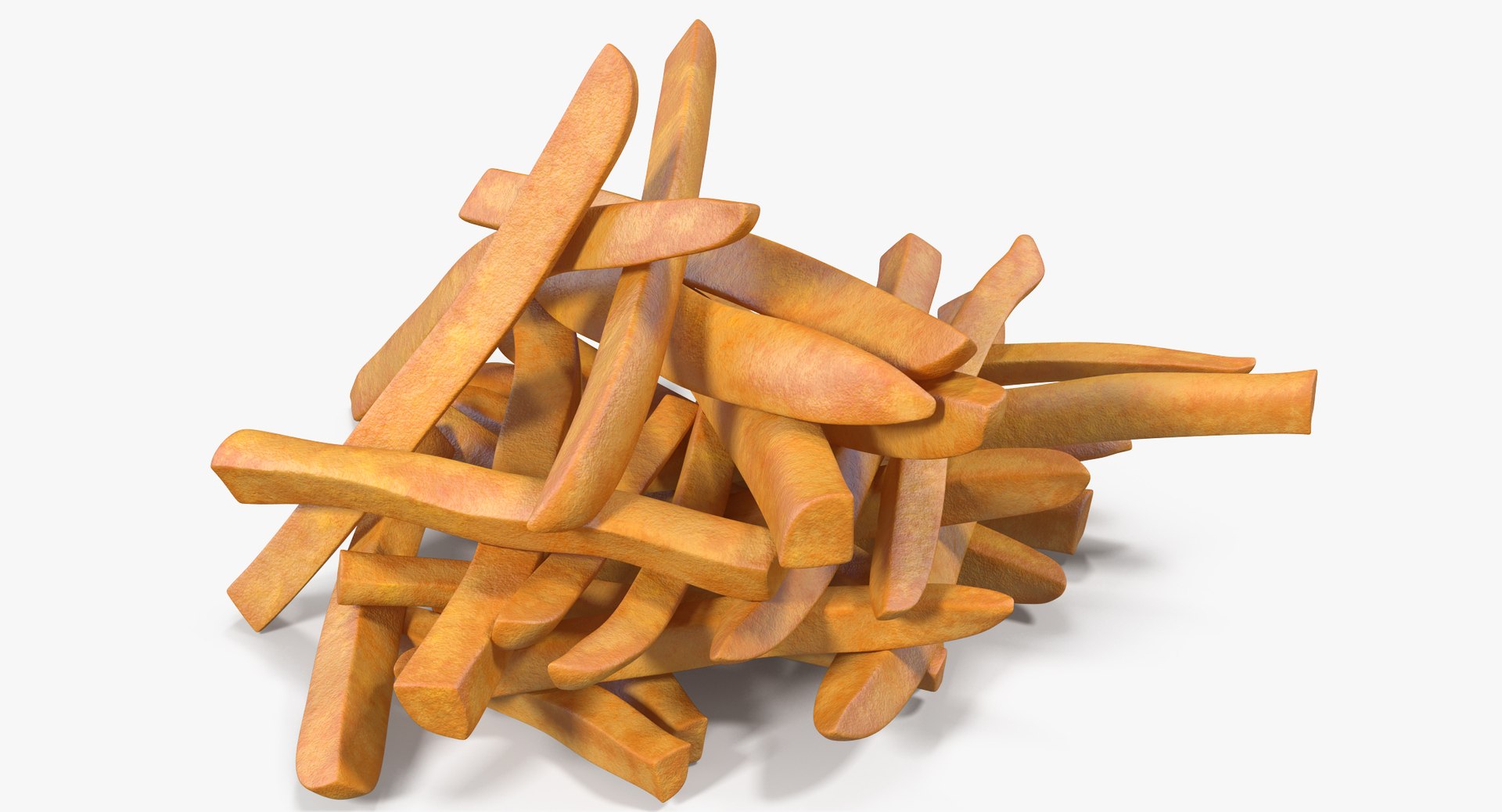 French fries 2 3D model - TurboSquid 1154473