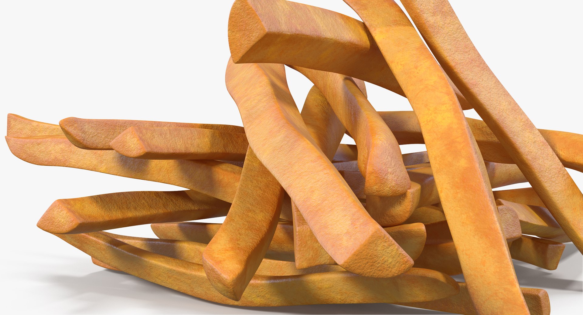 French fries 2 3D model - TurboSquid 1154473