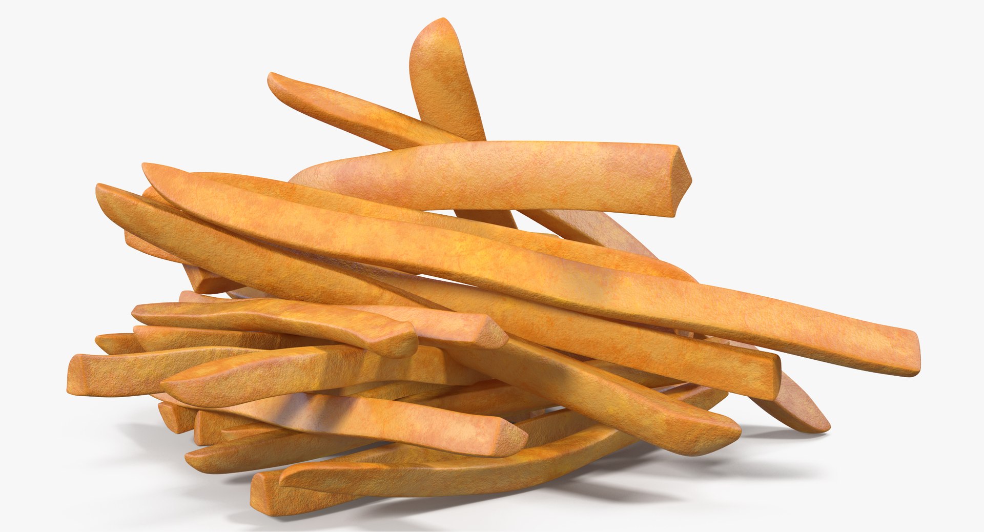 French fries 2 3D model - TurboSquid 1154473
