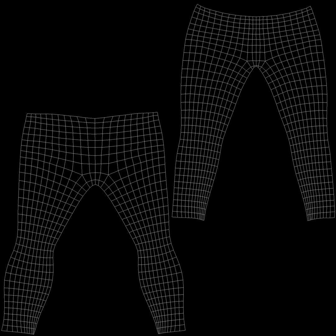 3D Skinny Any Pants Base V1 - TurboSquid 1840787