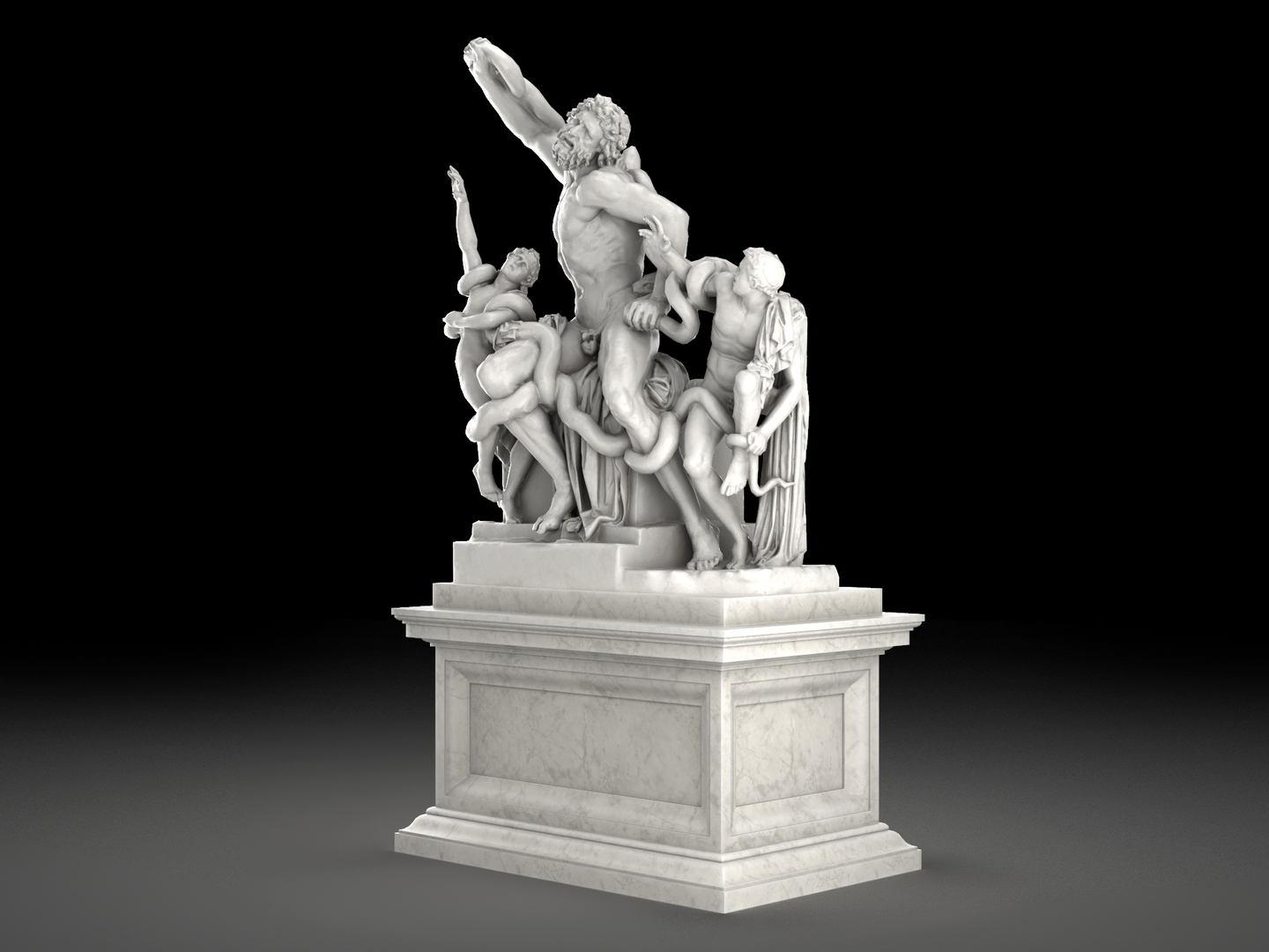 3D Michelangelo Laocoonte model - TurboSquid 1958251