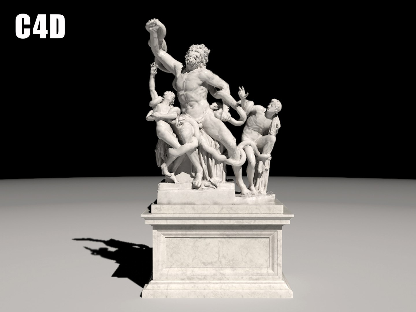 3D Michelangelo Laocoonte Model - TurboSquid 1958251