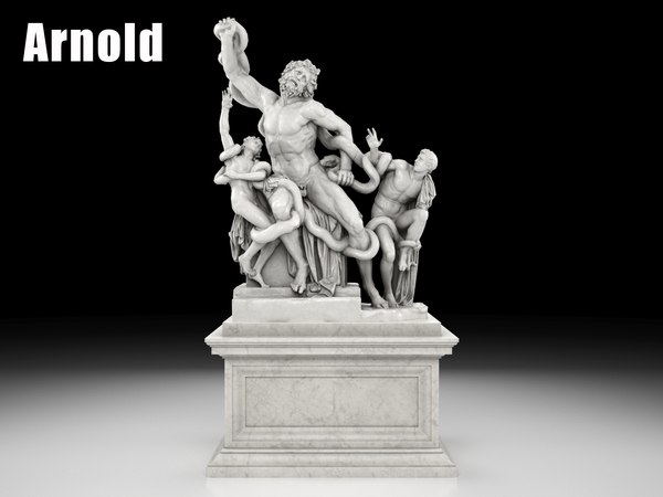 Modello 3D Michelangelo Laocoonte - TurboSquid 1958251