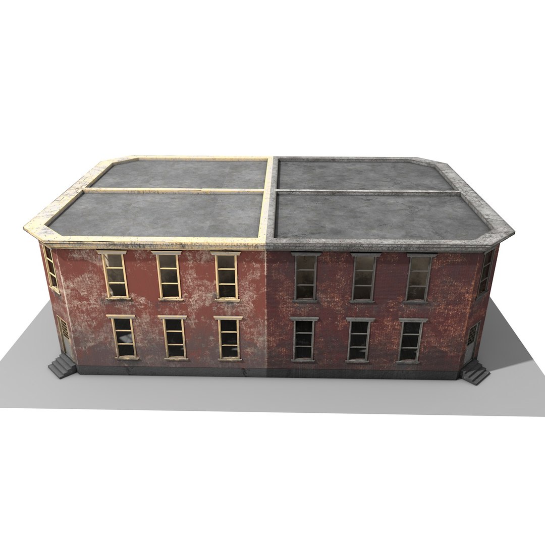 Games Ready Buildings 3D Model - TurboSquid 1391826