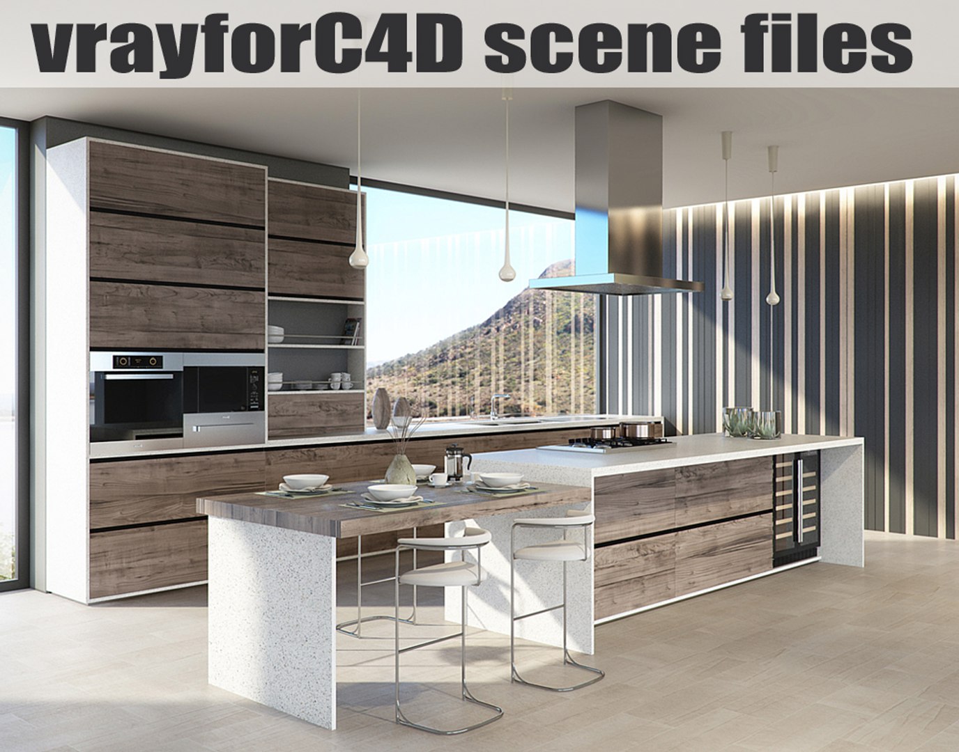 Vrayforc4d Scene Files - C4d