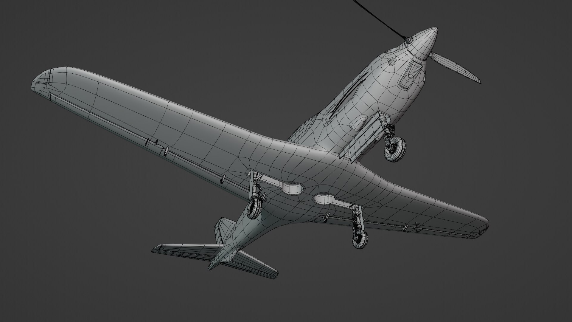 3d Airplane Pelegrin Tarragon Turbosquid 2142663